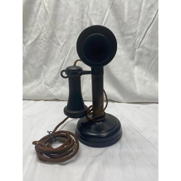 Accents | Kellogg Candlestick Telephone Desk Phone 191 1908 Vintage A ...
